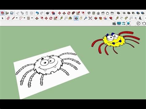 Convert D Sketch Image To A D Model Sketchup YouTube