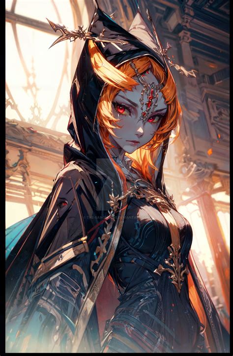 [ai Art] Princess Midna Tloz Twilight Princess By The Sanctuaire On