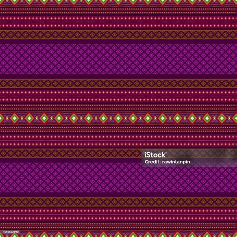 이캣 기하학적 민속 장식품 부족 민족 질감 아즈텍 스타일의 원활한 줄무늬 패턴 그림 부족 자수 인도 스칸디나비아 인 집시 멕시코 이캣 패턴 0명에 대한 스톡 벡터 아트 및
