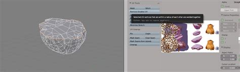 Somehow I Got This With The Reference Image Stuck Behind My Unwrapped UV What Did I Miss Here