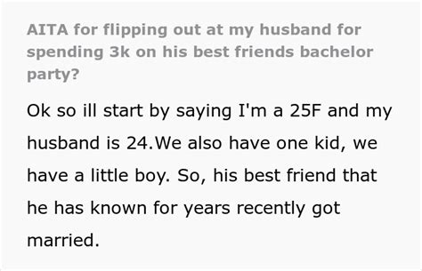 Husband Blows At A Friends Bachelor Party Doesnt See Any Issue With It When Wife
