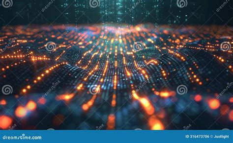 A Visualization Of A Realtime Simulation Running On A Powerful Neuroinspired Computing System