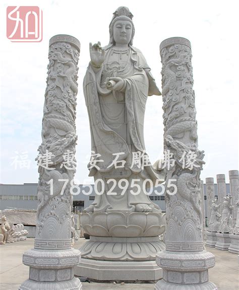 石雕佛像厂怎么选择 福建惠安禅和石雕观音佛像厂
