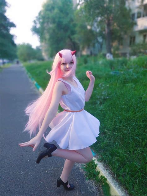 My New Cosplay On Zero Two 0 Hope You Enjoy