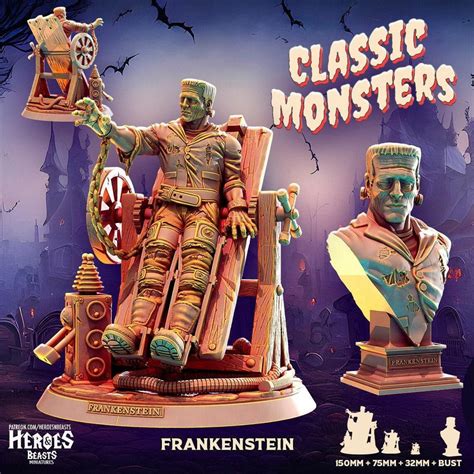 Classic Monsters Plague Miniatures