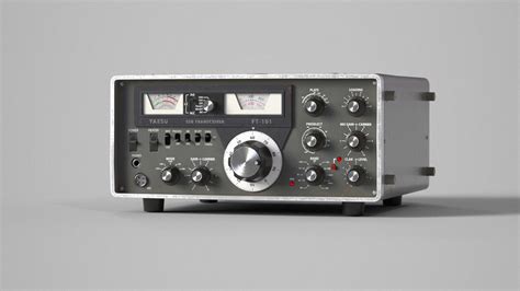 3d Model Ham Radio Transceiver Turbosquid 2106992