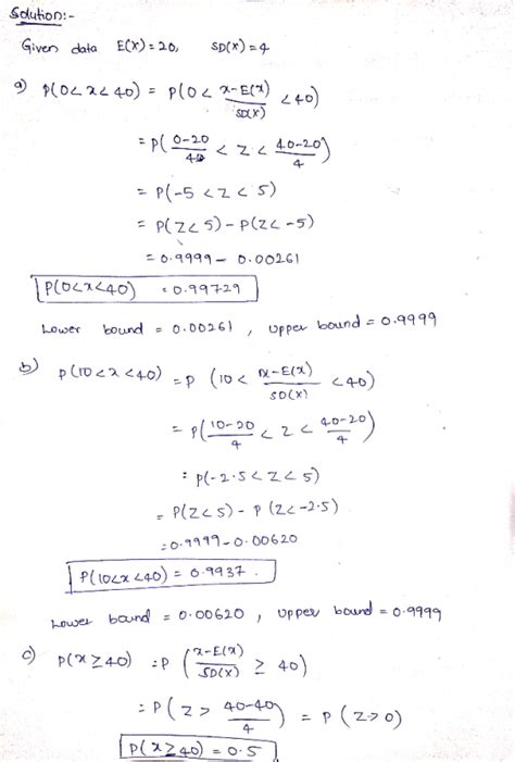 Show All Steps 1 Bounds A Random Variable X Not Necessarily Non