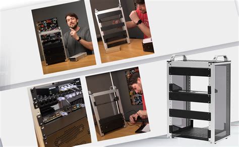 GeeekPi U Server Rack For Network Servers Audio And Video Equipment DeskPi RackMate T