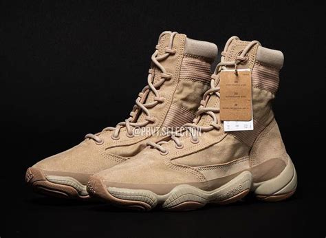 Adidas Yeezy 500 High Tactical Boot Sand If7549