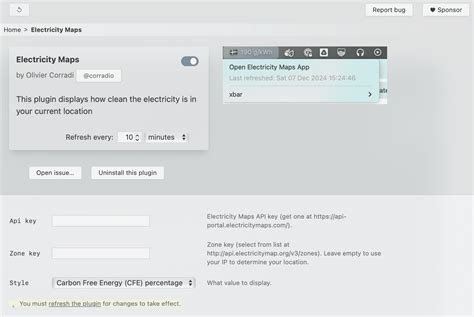 Electricity Maps On Your MacOS Status Bar Olivier Corradi S Blog
