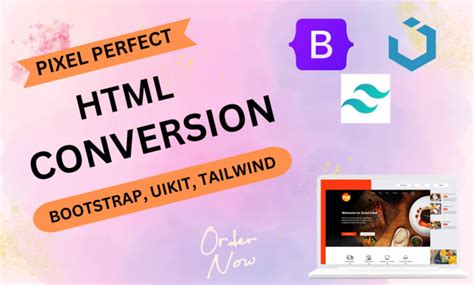 convert psd figma to html bootstrap5 by md rakibul1 fiverr
