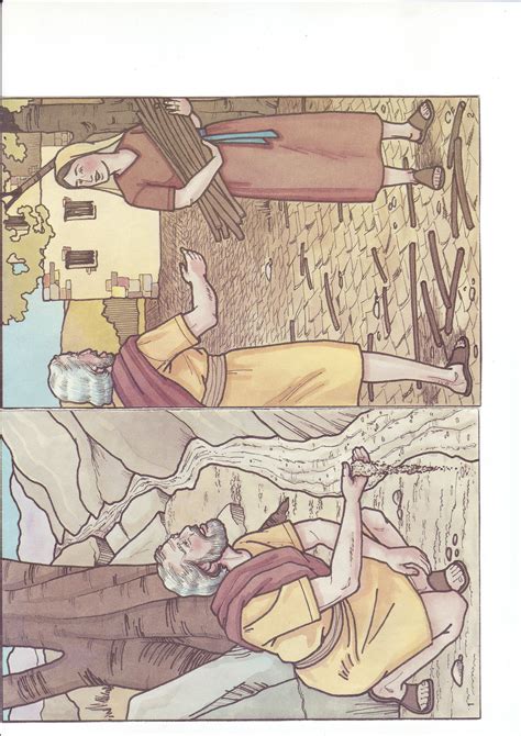 Илия и вдова Уроки воскресной школы Школа