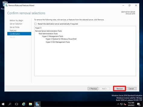Windows Server 2016：hyper V Enable Disable Procedure Shima System Academy
