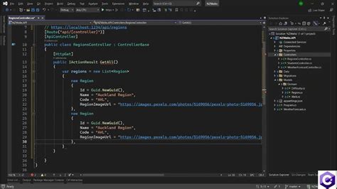 Create New Controller Regions Controller Crud In Aspnet Core Part