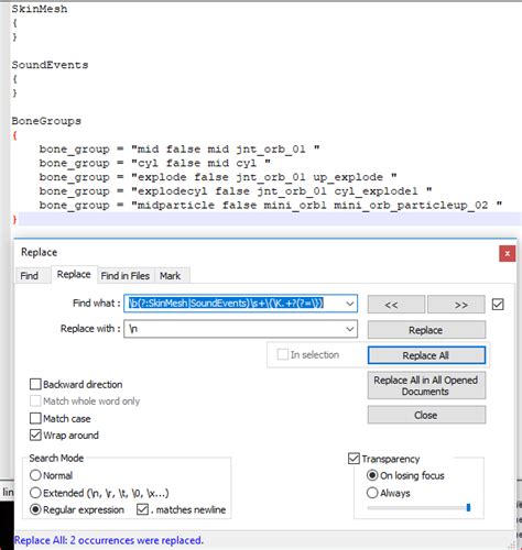 Regex Notepad Delete Text Between Brackets But Not From All