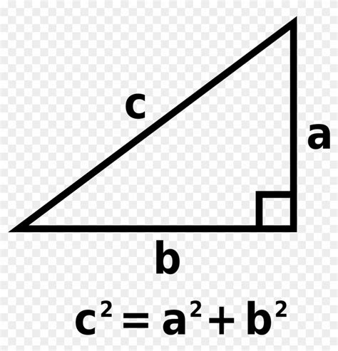 Pythagorean Triangle Big Pythagorean Theorem Clipart Png Download