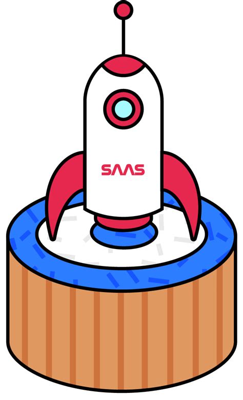 Cartoon Rocket Launchpad Illustration Png Image
