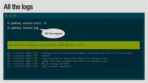 symfony local web server reloaded speaker deck