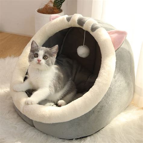 Домик для собаки и кошки, будка для животных мелких пород, дом лежанка ...