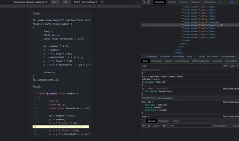 height mismatch of highlighted line number in syntax highlighting support hugo