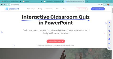 cara install classpoint powerpoint dan cara pendaftarkan akun