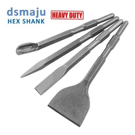 Heavy Duty Hex Stone Chisel Wall Hack Chisel Impact Drill Chisel