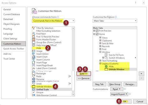 How To Customize The Access Ribbon On A Developer Machine