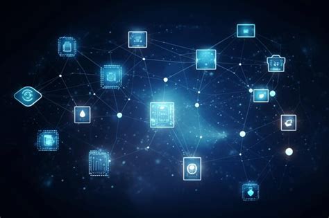 Premium Photo Landing Page Iot Internet Of Things Devices And Connectivity Concepts On A