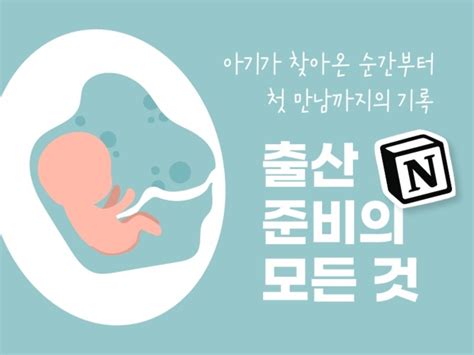 출산준비 올인원 템플릿 일생노션