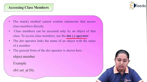 Accessing Class Members Youtube