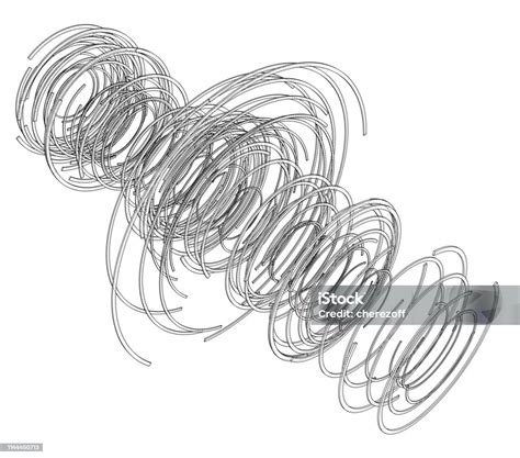 Abstract Futuristic Hud Object Vector Stock Illustration Download