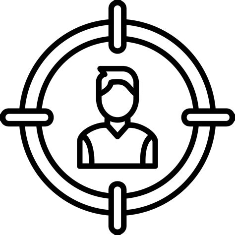 Targeting Vector Icon 20427051 Vector Art At Vecteezy