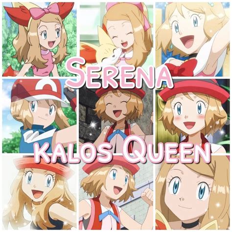 Serena The Kalos Queen Pok Mon Heroes Pokemon Firered Pokemon Ash And Misty