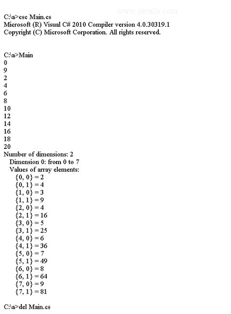C Tutorial C Array Getupperbound
