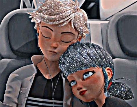 Маринетт и Адриан Баго