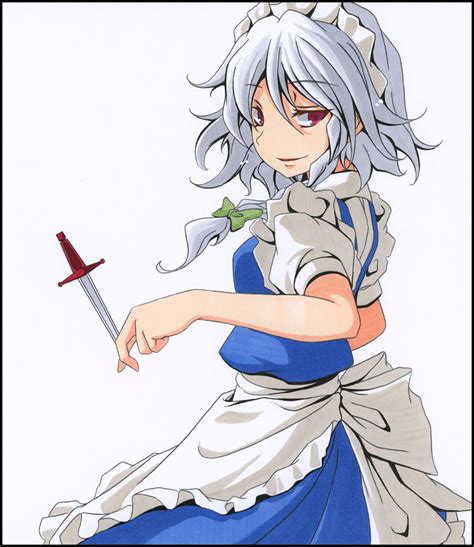 Izayoi Sakuya Touhou Drawn By Tsukishiro Saika Danbooru