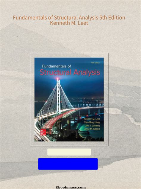 5400complete Download Fundamentals Of Structural Analysis 5th Edition Kenneth M Leet Pdf All