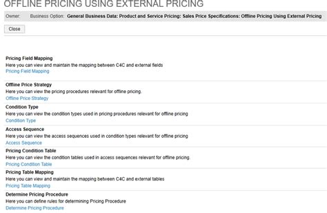 Sap C4c Service Ticket Offline Material Pricing Sap Community