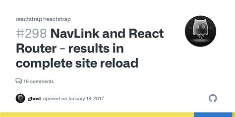 Navlink And React Router Results In Complete Site Reload · Issue 298 · Reactstrapreactstrap