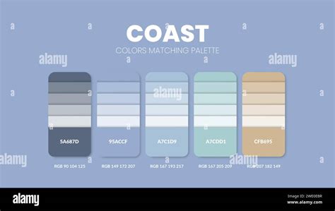 Coordinating Color Schemes And Charts