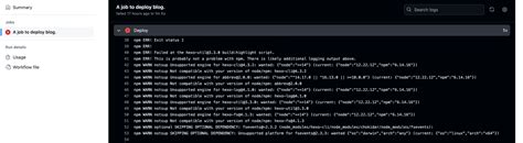 在 Github Actions 上部署 Hexo 博客 帽子的博客