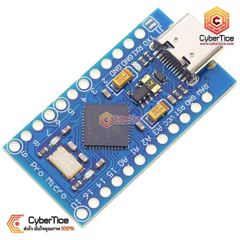 Arduino Leonardo Pro Micro ATmega U V MHz พรอม PIN Header Type C USB ขาย Arduino อปกรณ