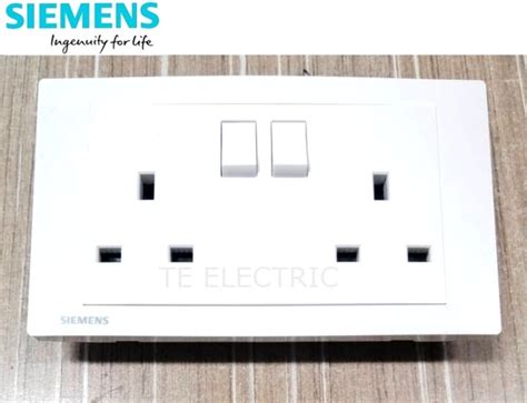 Siemens Delta Relfa Switches Socket 13a Sso 2 X 13a Sso 1gang 2gang 3gang 20a Water