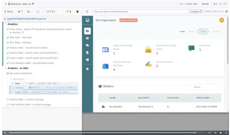 Visited Page Leaks Between Tests Issue Cypress Io Cypress Github