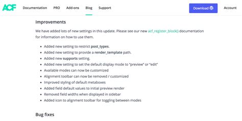 Acf Pro 580 Beta2 Released Create Custom Gutenberg Blocks Easily Gutenberg Hub