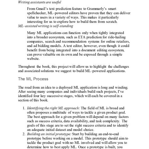 Building Machine Learning Powered Applications