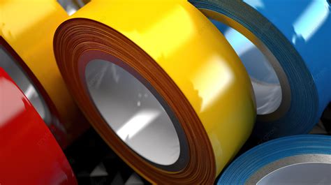 여러 색상의 접착 절연 테이프의 매우 상세한 3d 렌더링 테이프 롤 전기 도구 전기공구 배경 일러스트 및 사진 무료 다운로드 Pngtree