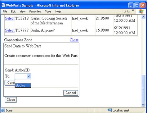Another Aspnet Webparts Connections Sample