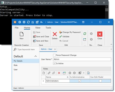 Middle Tier Security With XPO XAF Cross Platform NET App UI Web API DevExpress Documentation