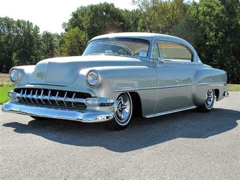 1954 Chevrolet Bel Air Custom 2 Door Hardtop Front 34 116413